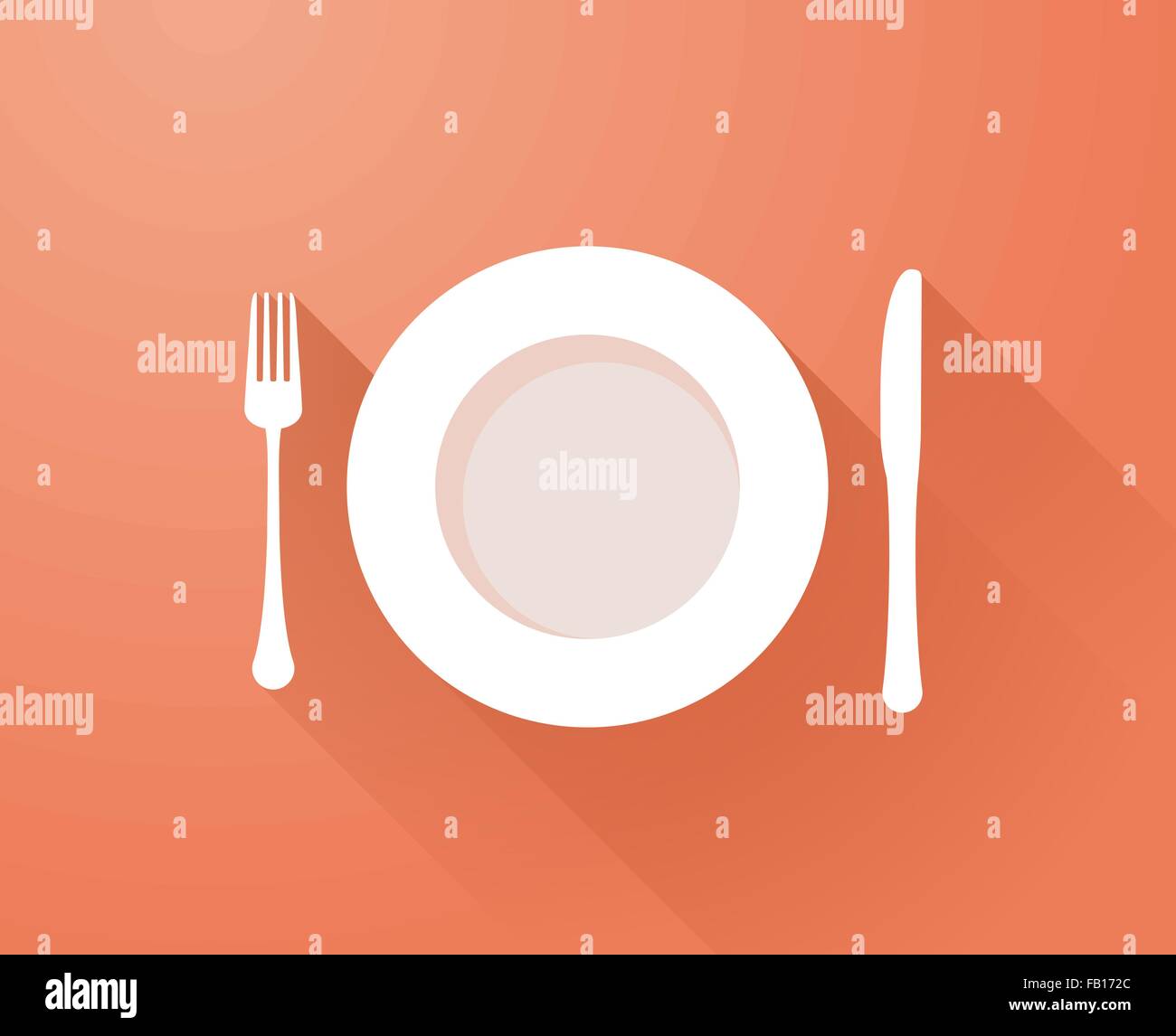 Gourmet lunch plate Stock Vector Images - Alamy