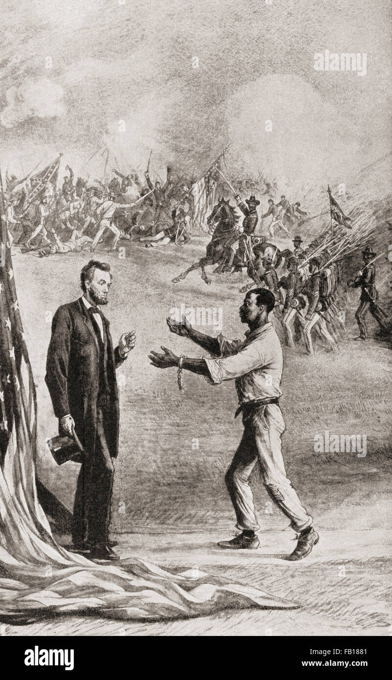 Abraham Lincoln Civil War Slavery