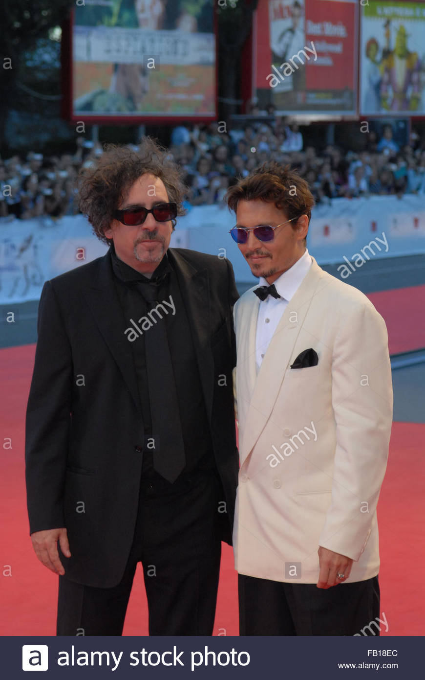 Johnny Depp And Tim Burton High Resolution Stock Photography and Images ...