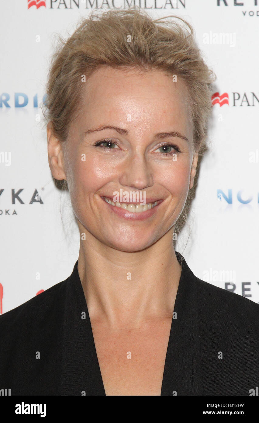 London. UK. Sofia Helin (The Bridge) at the Nordicana 2014 at Old ...