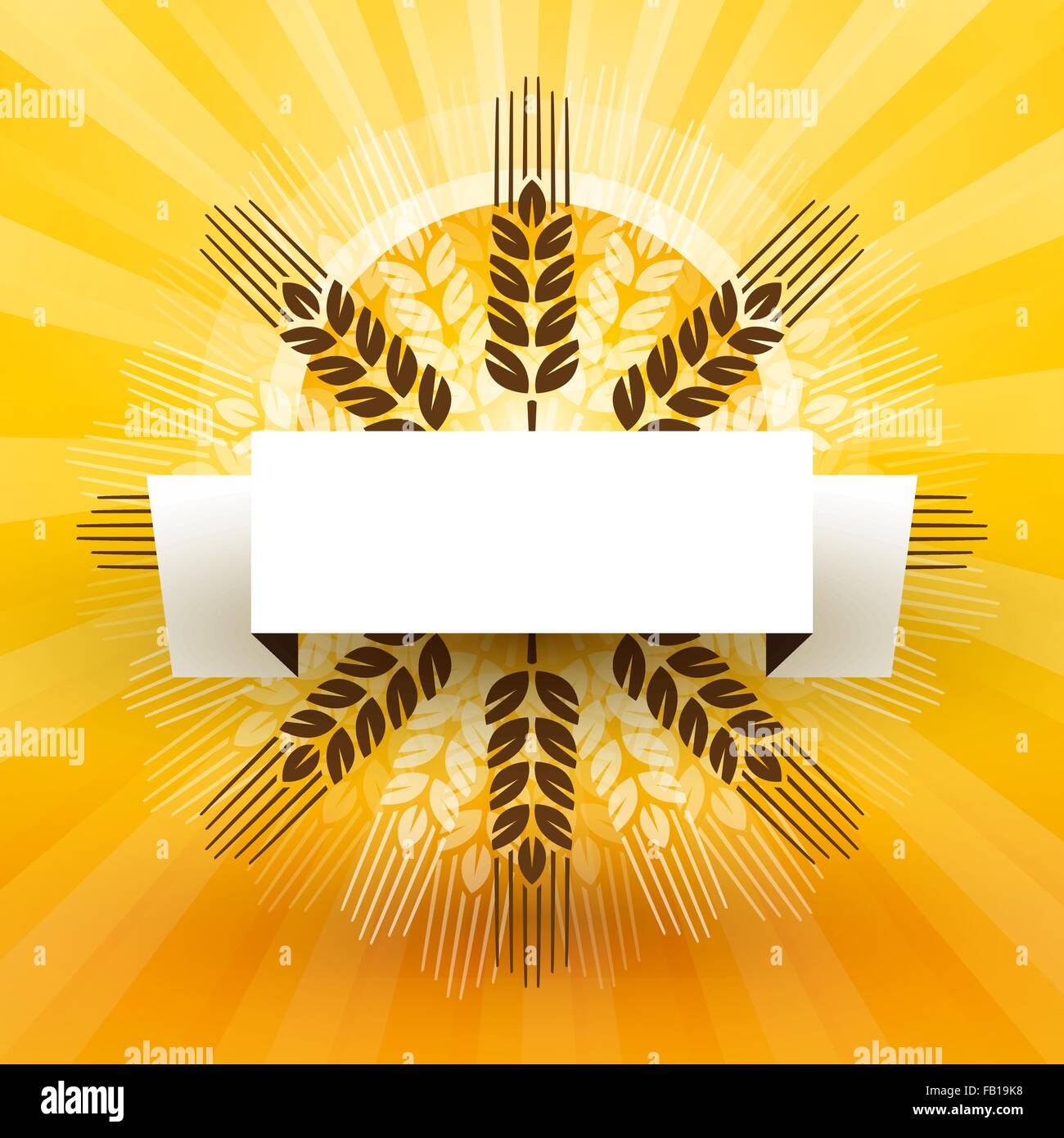 Wheat seed label Stock Vector Images - Alamy
