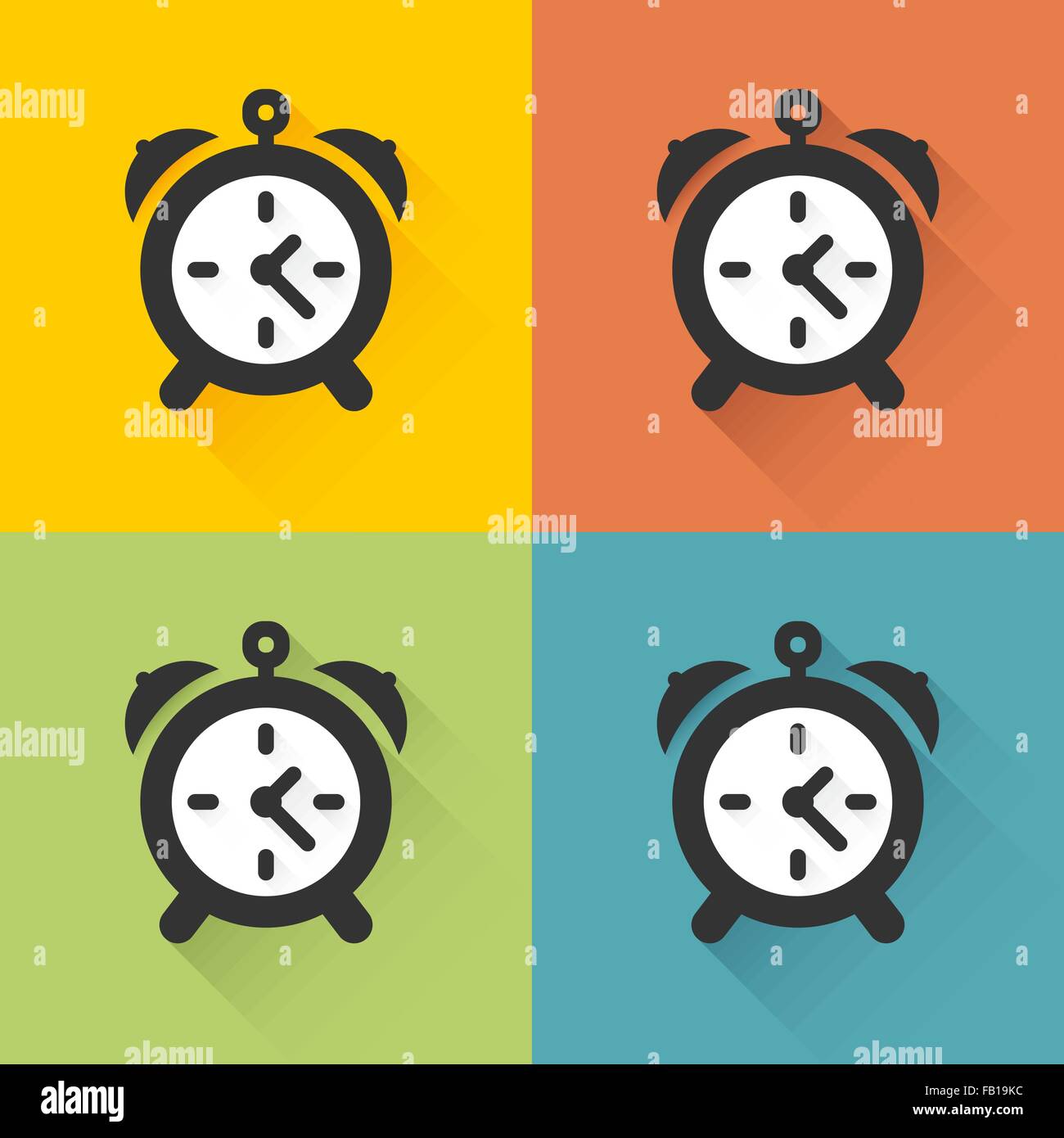 Clock Stock Vector Images - Alamy