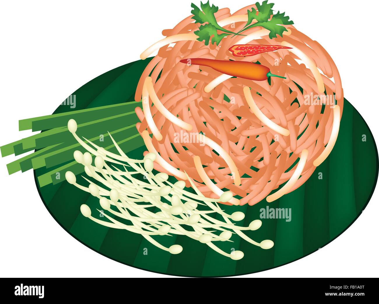 Homemade crispy deep fried Stock Vector Images - Alamy