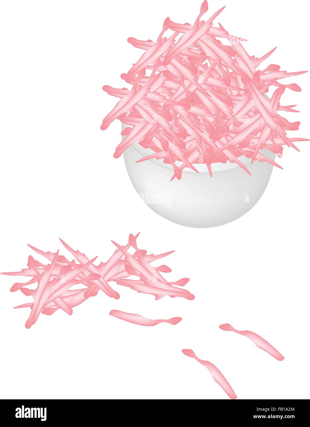 Thai Snack and Dessert, Thai Style Homemade of Pink Coconut Marmalade ...