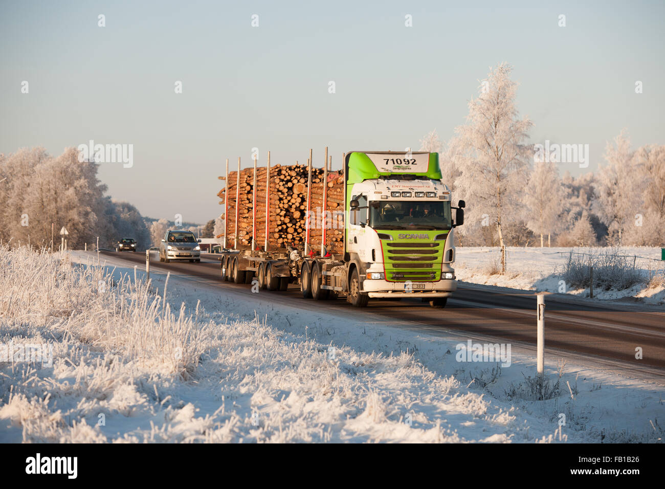 Finland transport timber hi-res stock photography and images - Alamy