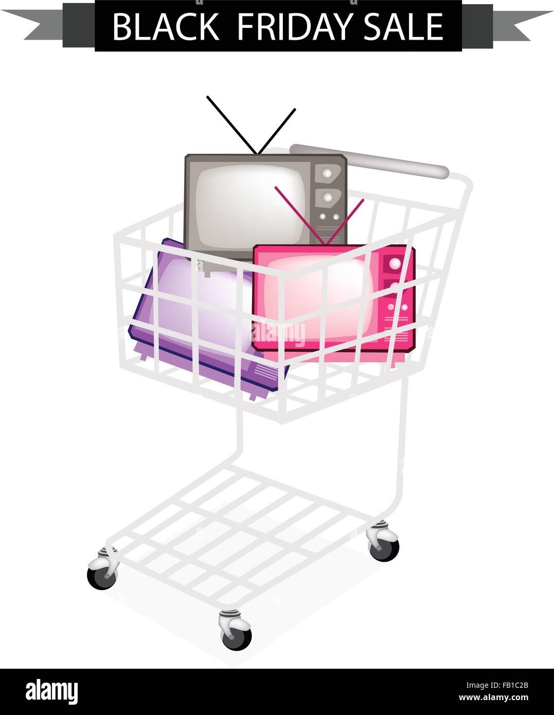 Black box full christmas Stock Vector Images - Alamy