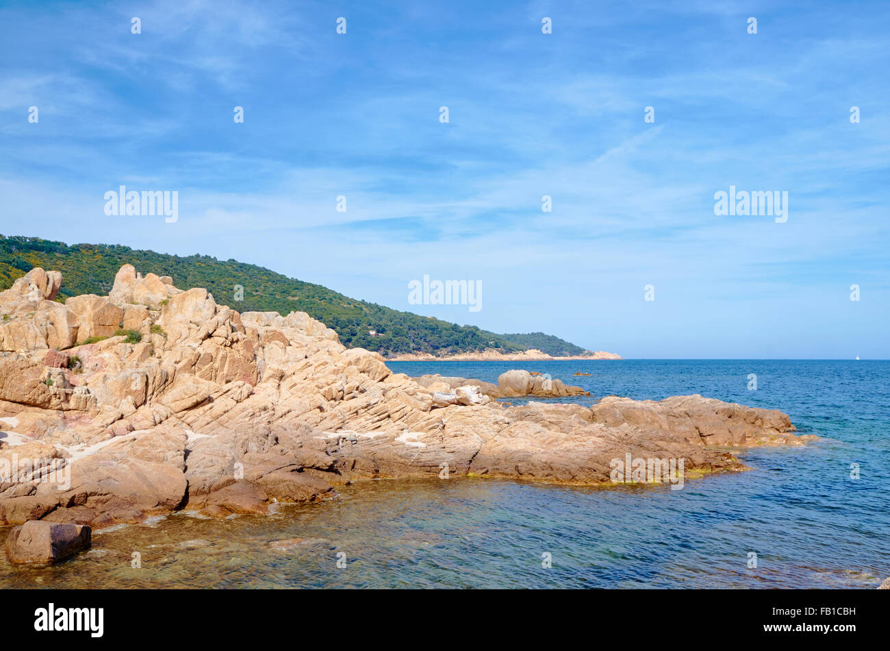 Shore mediterranean sea france hi-res stock photography and images - Alamy