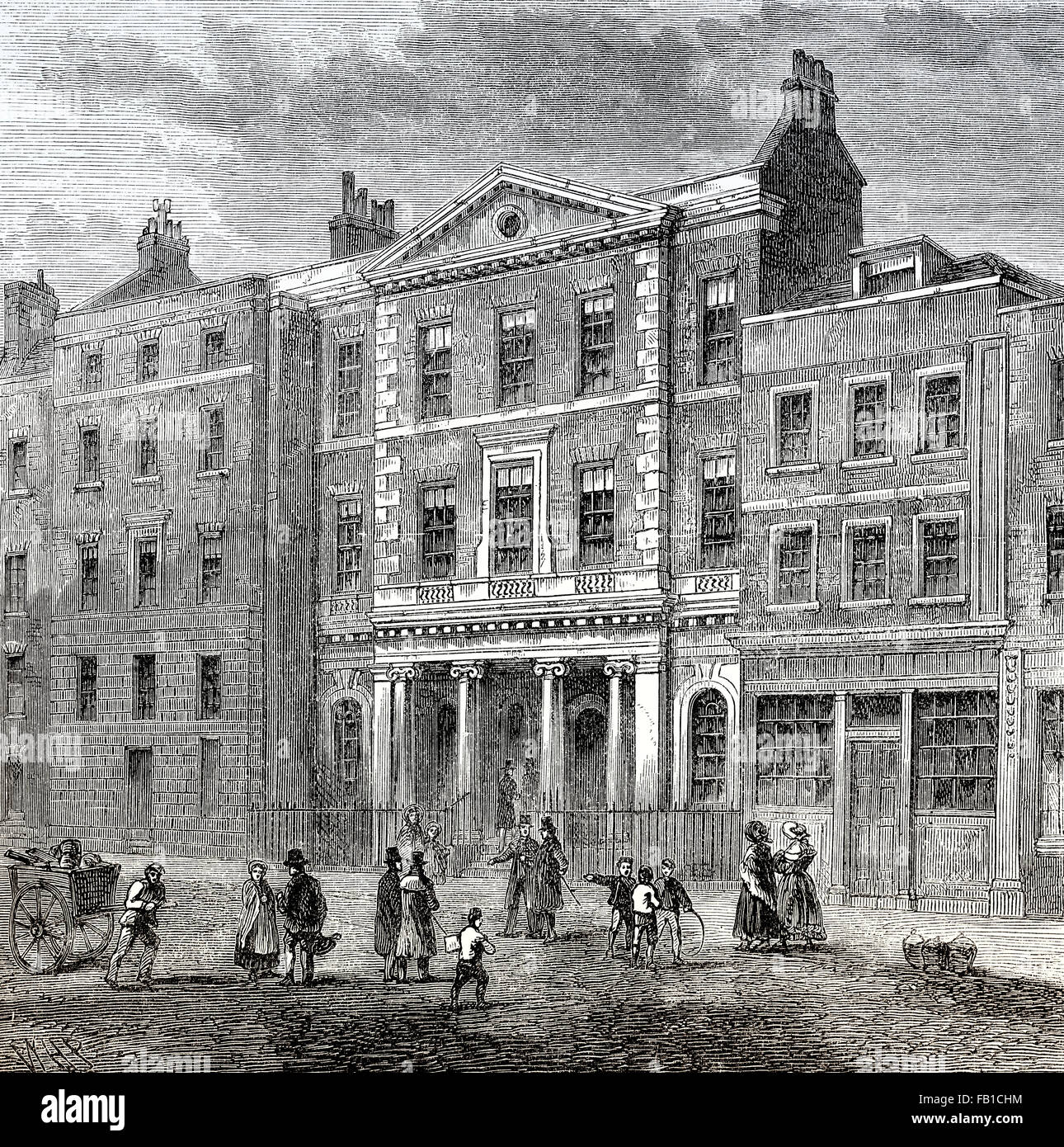 Exterior of the 1805 London Coal Exchange; London; United Kingdom Stock ...