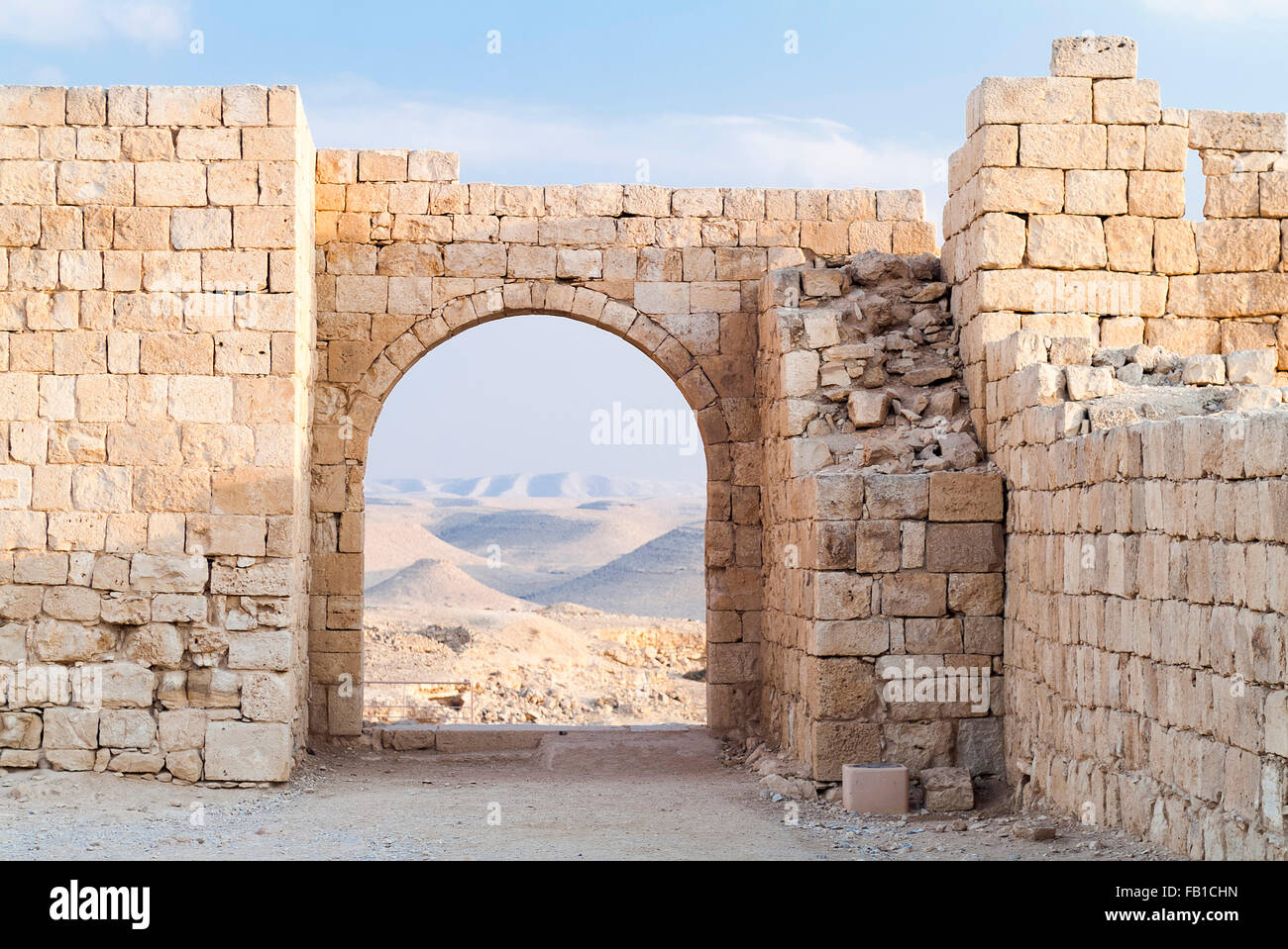 Ruins of Avdat, ancient city of the Nabataeans, Incense Route, Avdat ...