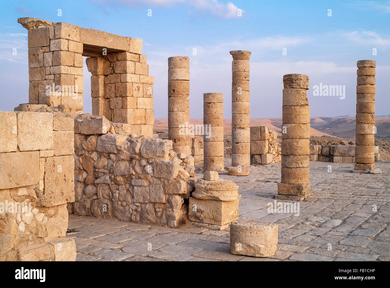 Ruins of Avdat, ancient city of the Nabataeans, Incense Route, Avdat ...
