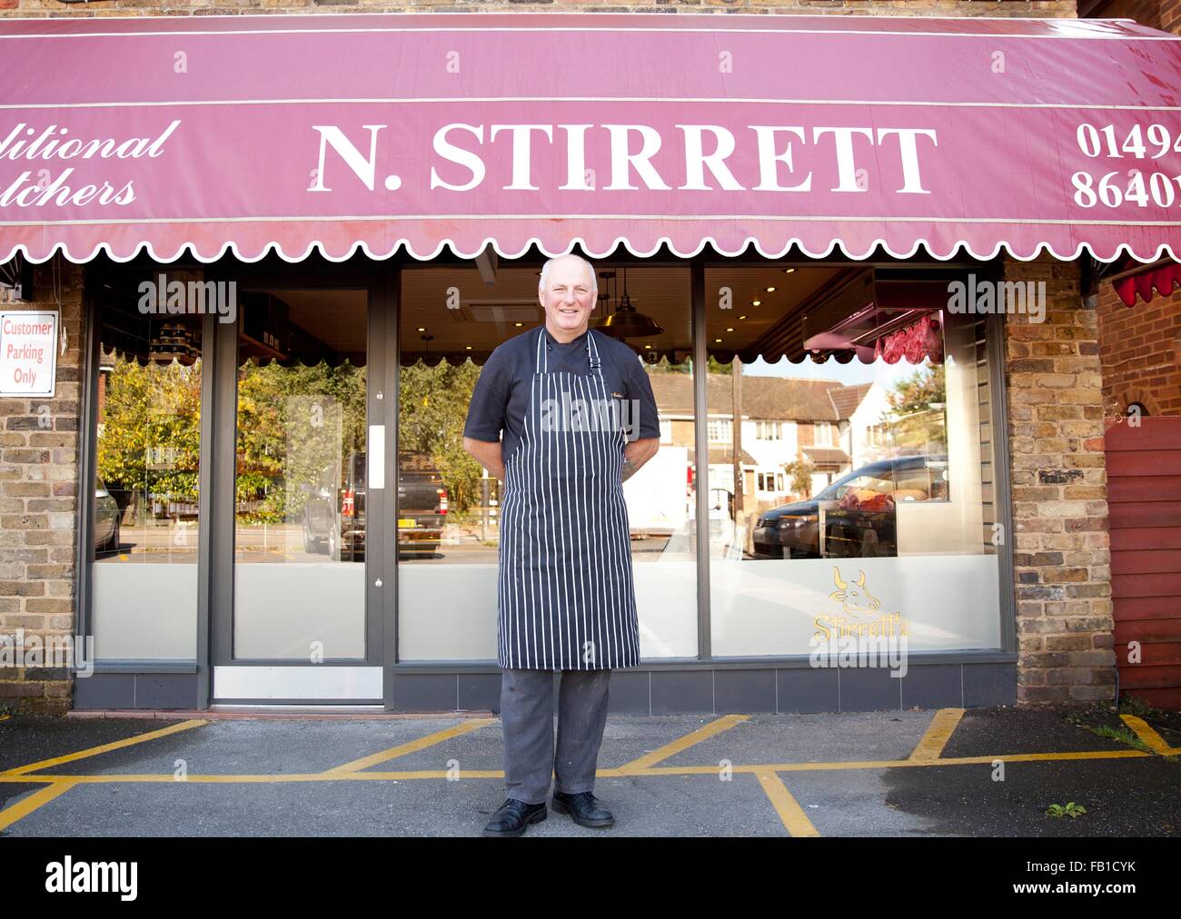 Butchers apron hi-res stock photography and images - Alamy