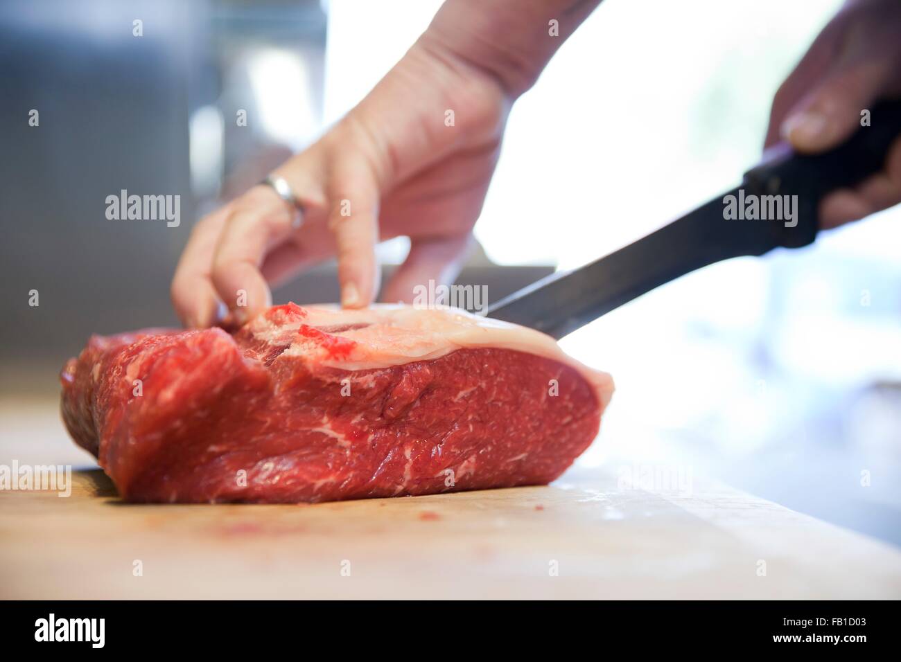 Butchers block hi-res stock photography and images - Alamy