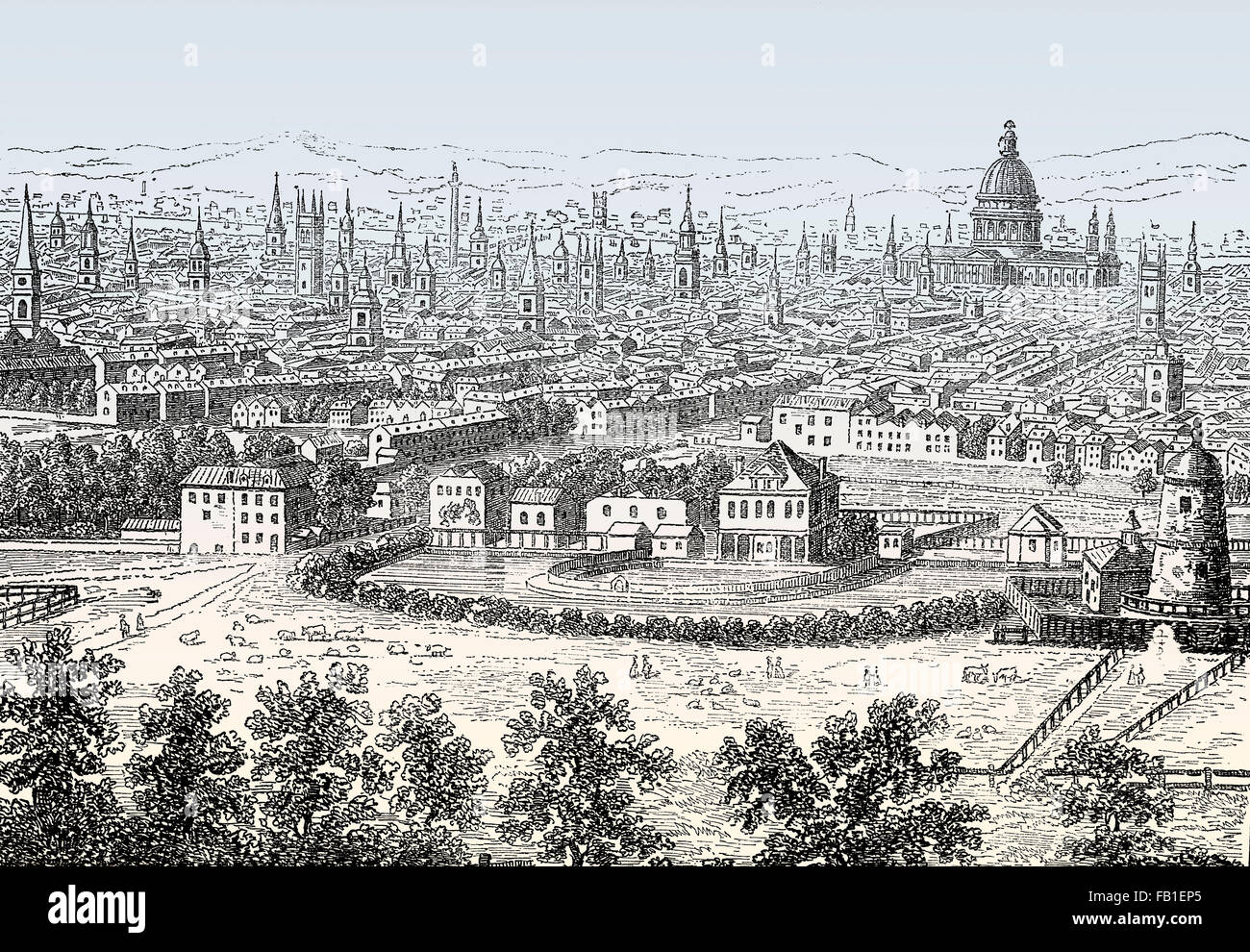 Islington london 19th century hi-res stock photography and images - Alamy