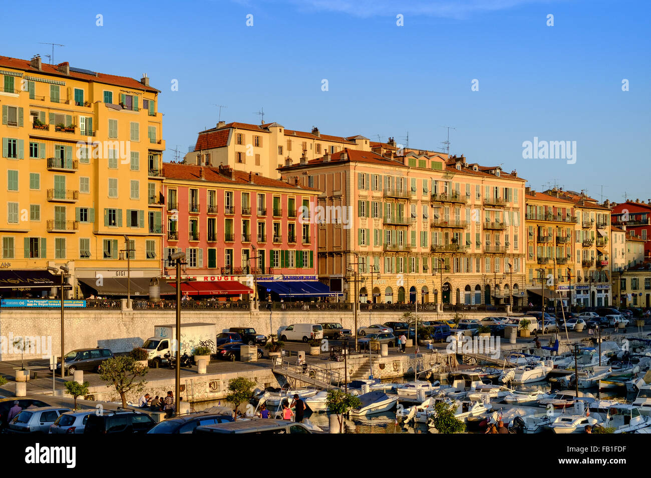 Nice street at night hi-res stock photography and images - Alamy