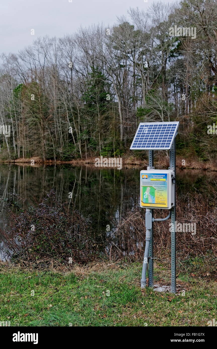 University of Delaware's DEOS solar powered environmental monitoring ...