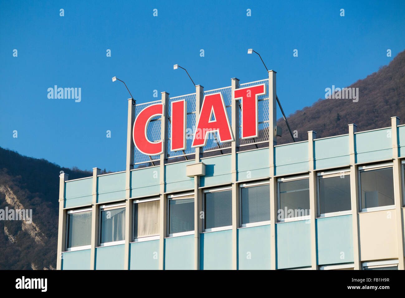Exterior / front / outside / exterior of the CIAT works in Culoz ...
