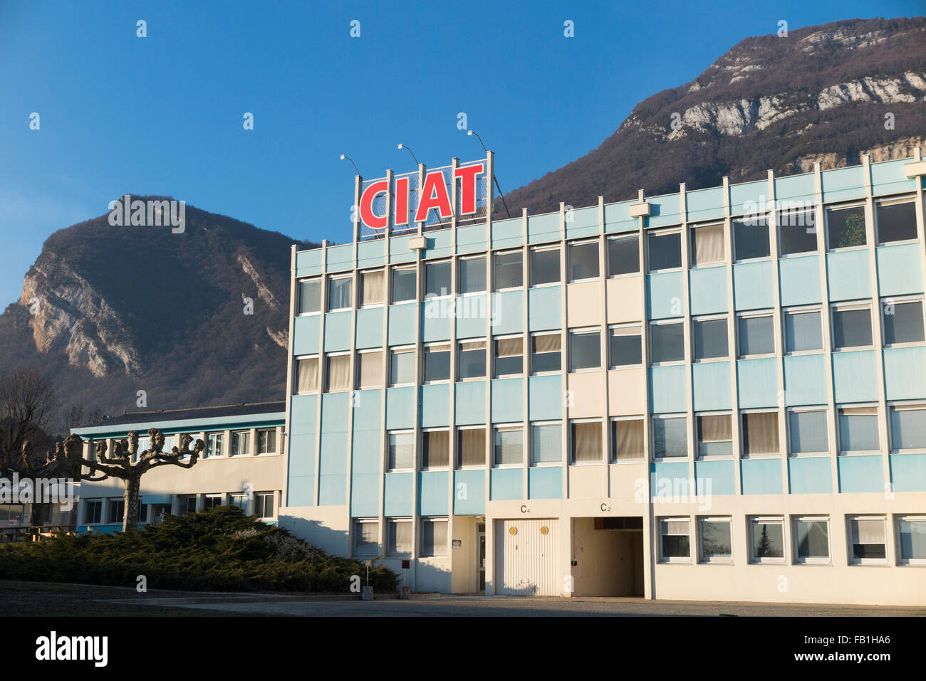 Exterior / front / outside / exterior of the CIAT works in Culoz ...