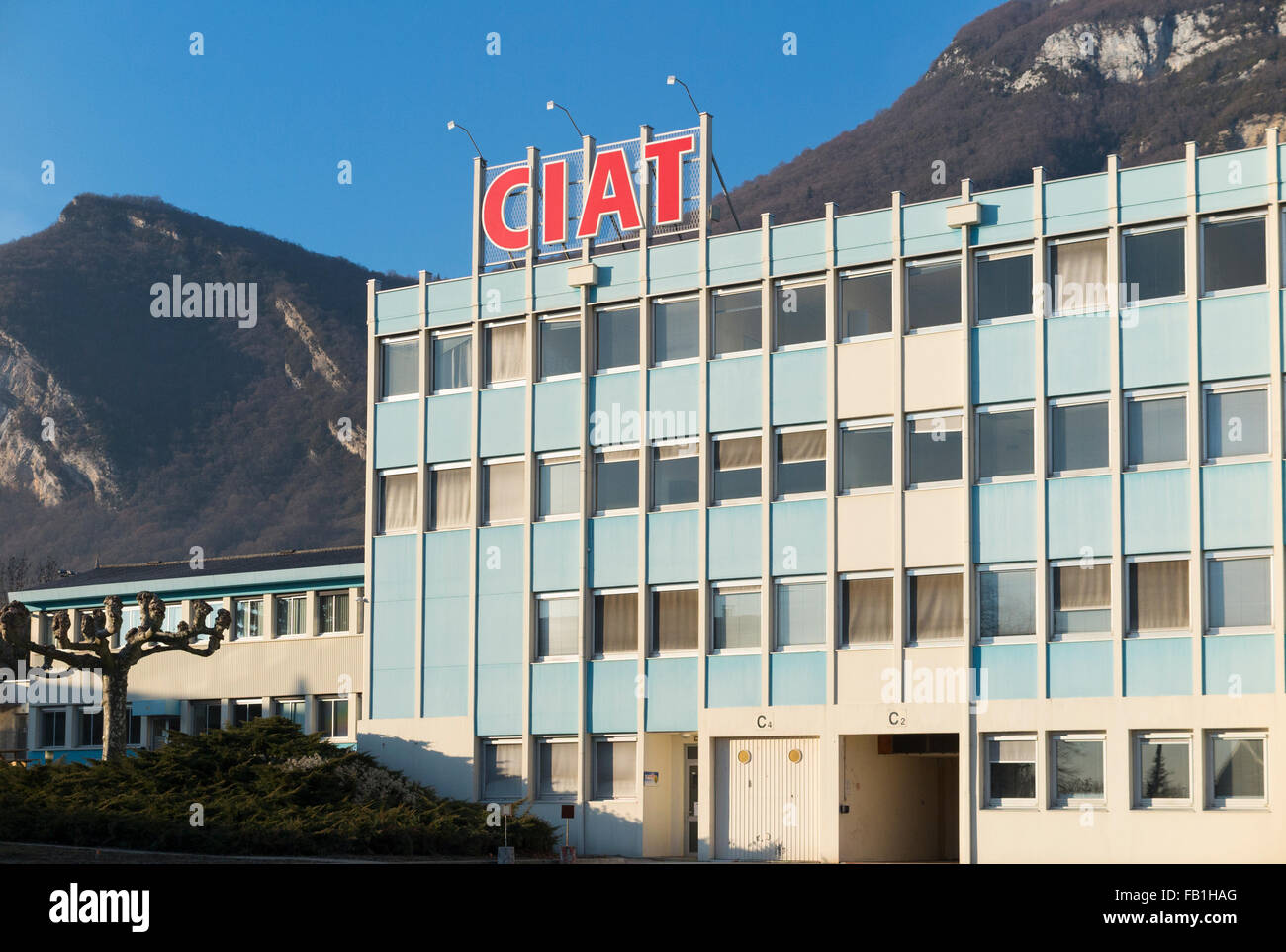 Exterior / front / outside / exterior of the CIAT works in Culoz ...
