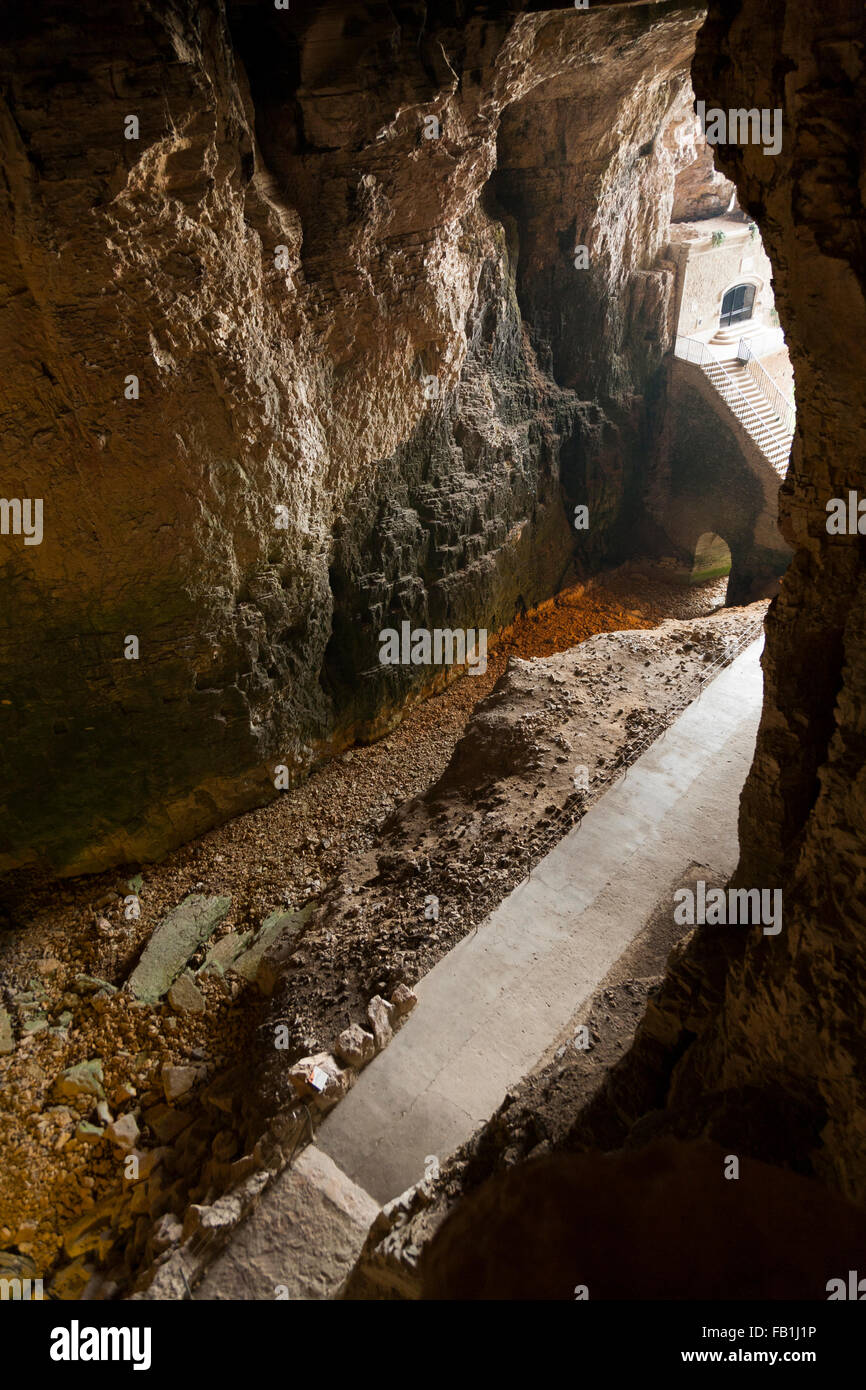 Inside & rock formation / formations / structure / structures; Caves of ...