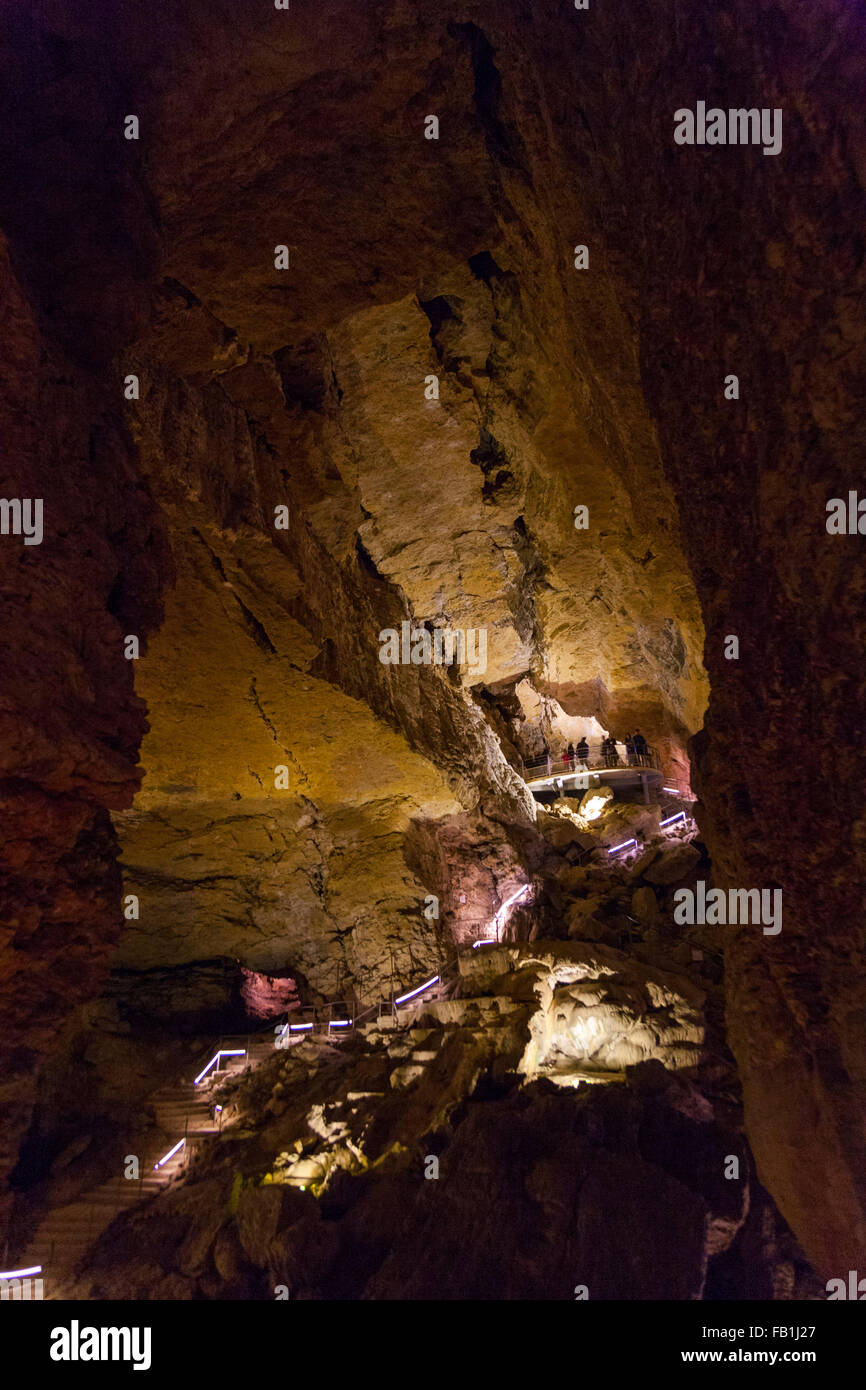 Inside & rock formation / formations / structure / structures; Caves of ...