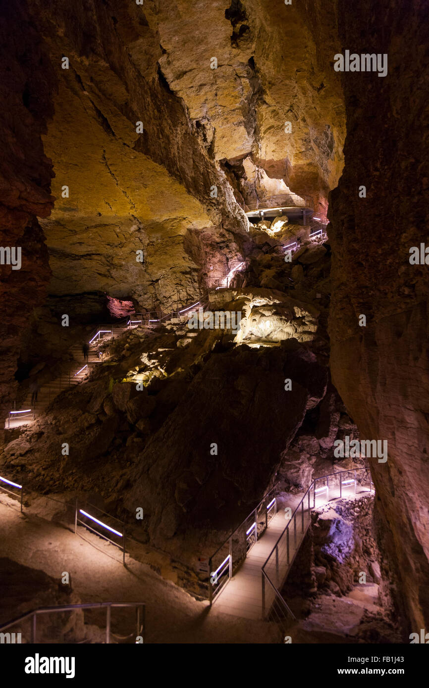 Inside & rock formation / formations / structure / structures; Caves of ...