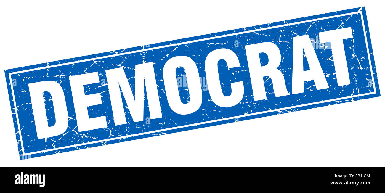 Democrat stamp label square hi-res stock photography and images - Alamy