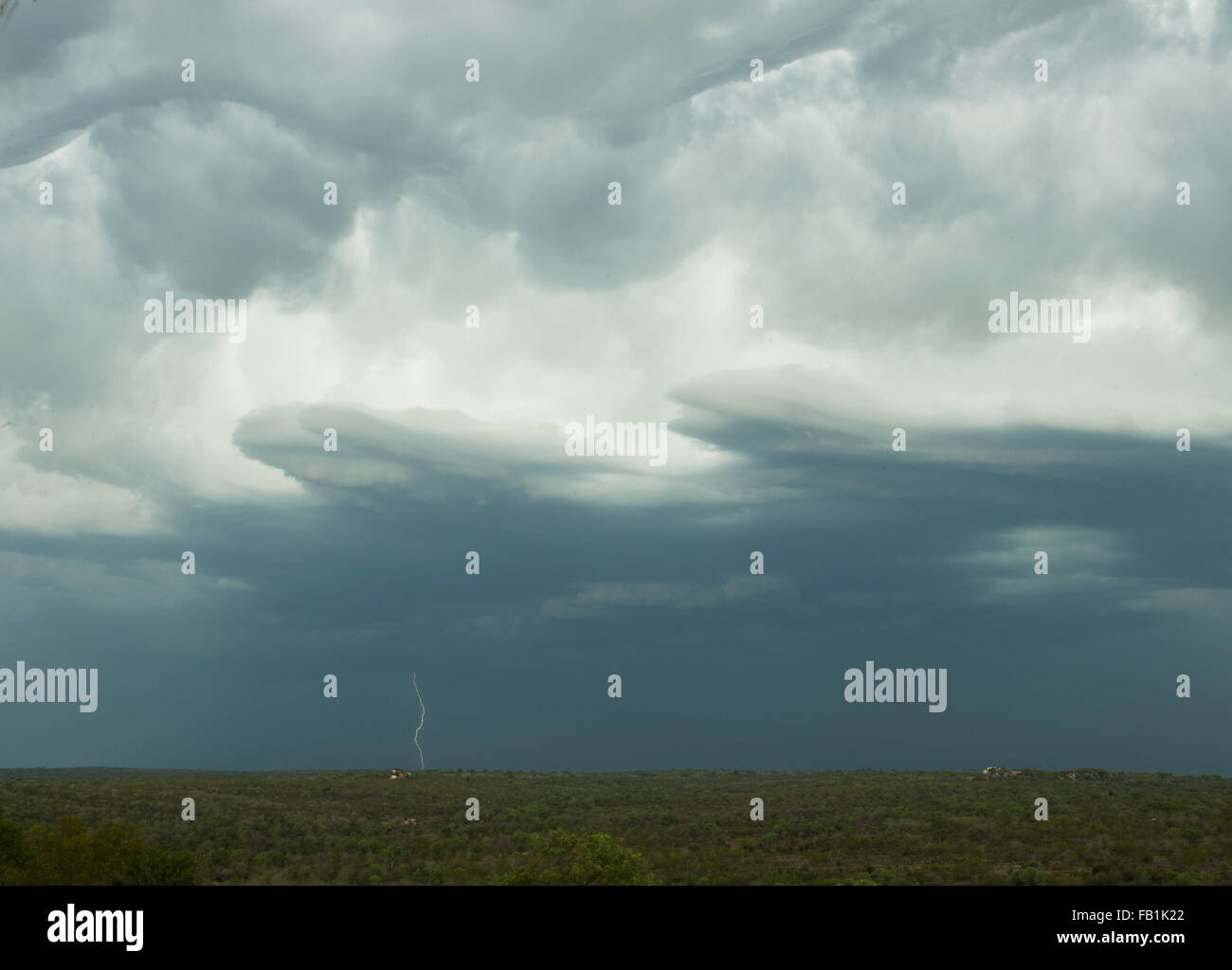 Weather lightning storm over africa hi-res stock photography and images ...