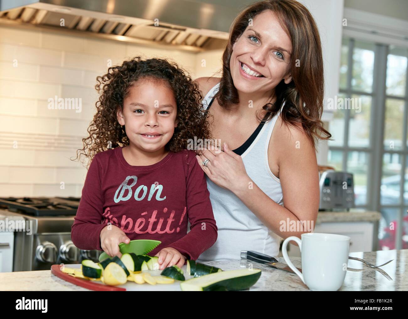 Adult daughter helping mother hi-res stock photography and images - Alamy