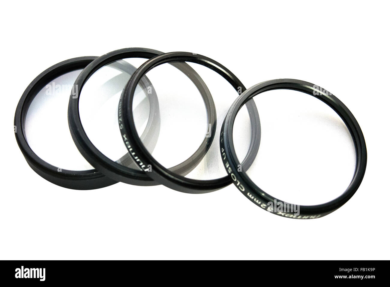 Macro Lens Filters +1, +2, +4, 10X (Close-Up Lens Stock Photo - Alamy