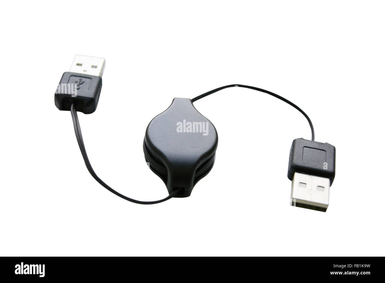 USB male to male cable Stock Photo - Alamy