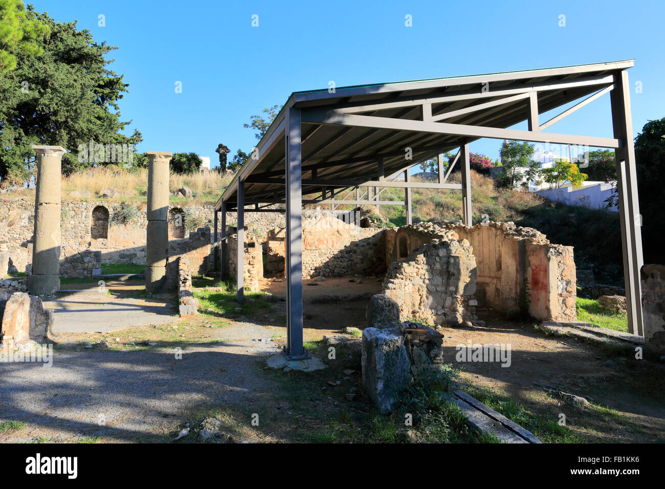 The Western Excavations of Acropolis, ancient hellenistic Gymnasium ...