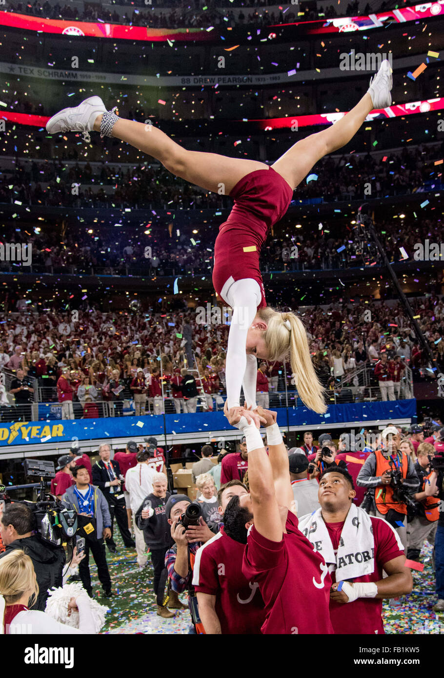 December 31st, 2015: .Alabama Cheerleaders after the 2015 Goodyear ...