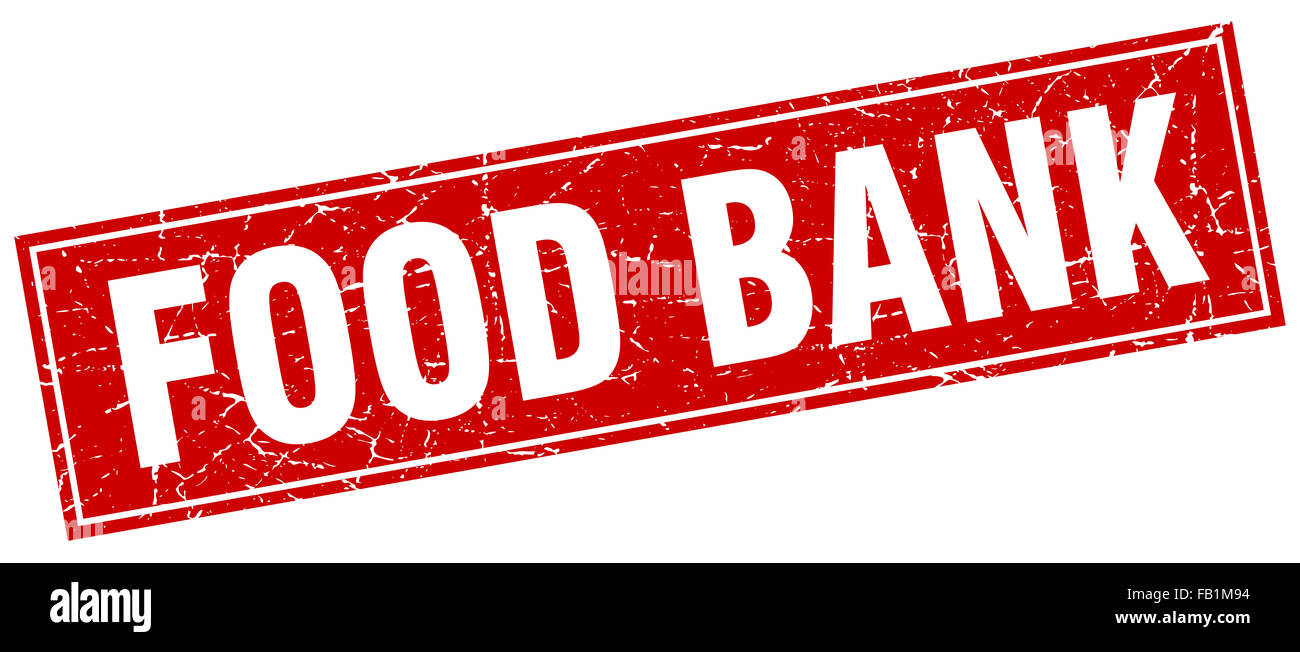 Food bank stamp sign seal hi-res stock photography and images - Alamy