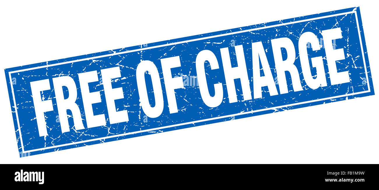 Free charge blue square hi-res stock photography and images - Alamy