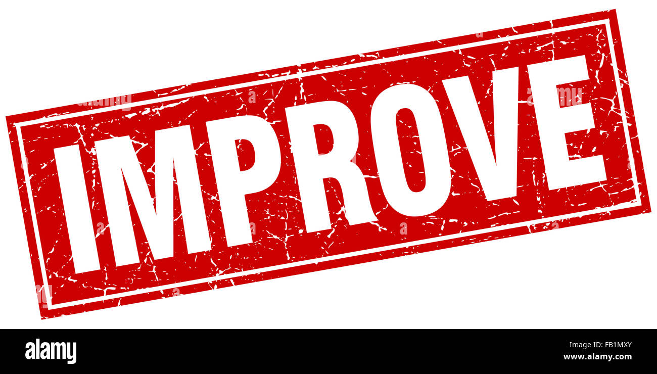 Improve stamp label square hi-res stock photography and images - Alamy