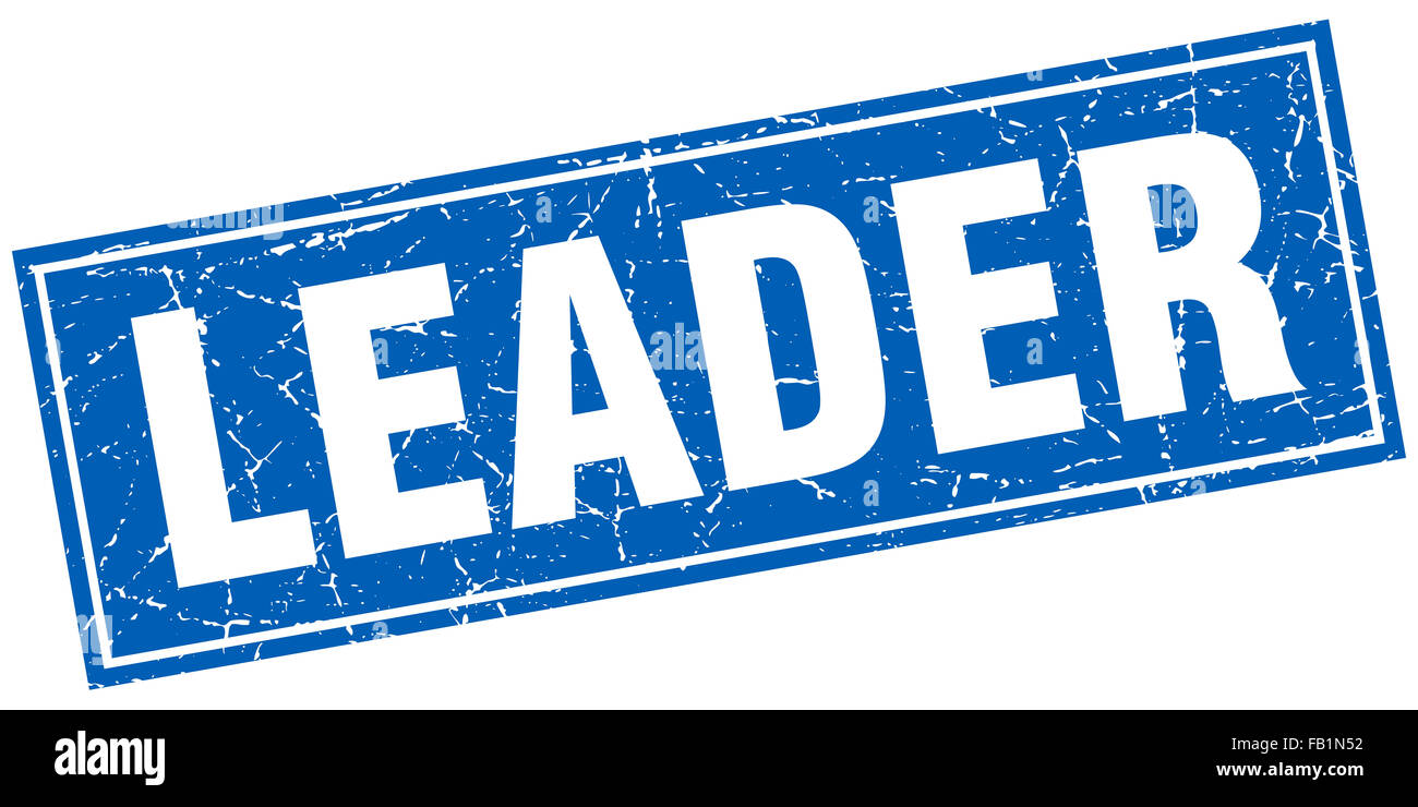 Leader stamp label square hi-res stock photography and images - Alamy