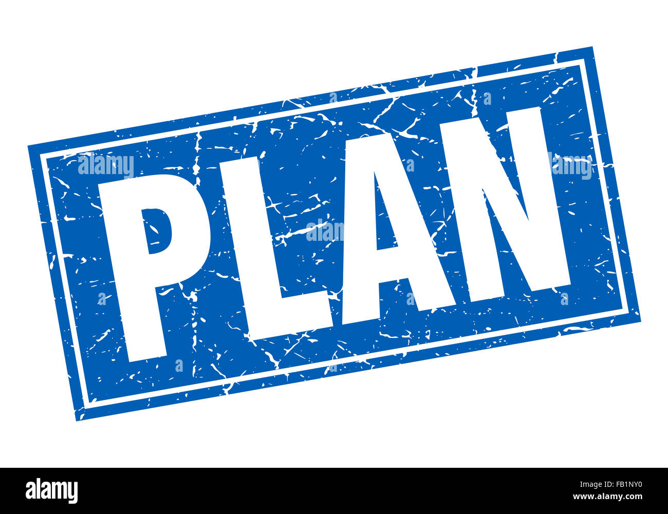 Plan square grunge stamp hi-res stock photography and images - Alamy
