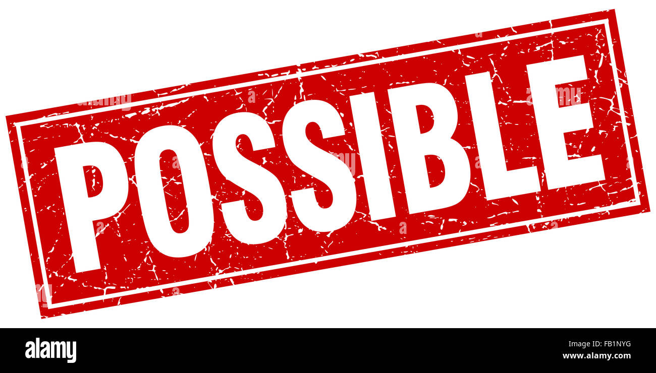 Possible square stamp grunge hi-res stock photography and images - Alamy