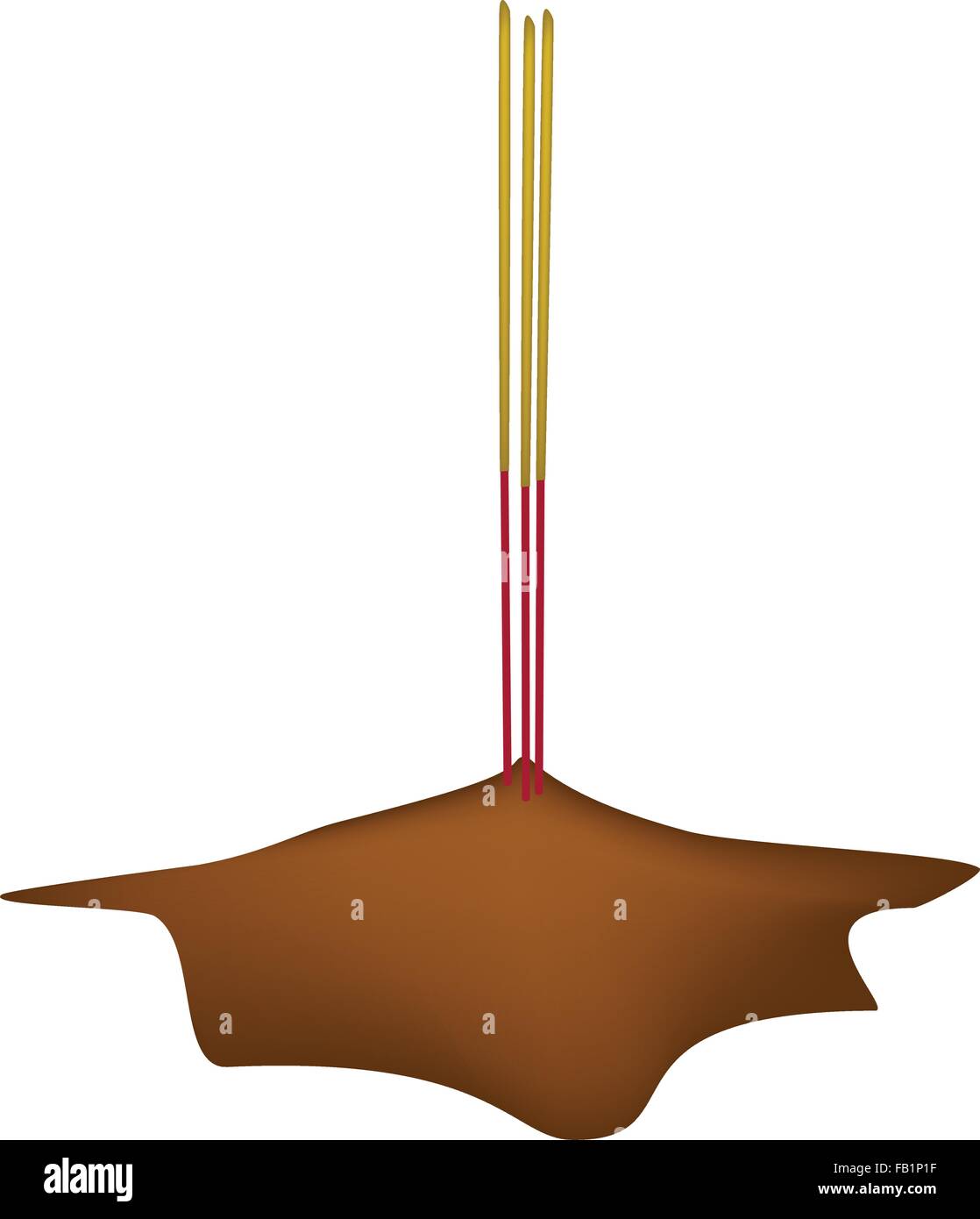 Joss sticks incense Stock Vector Images - Alamy