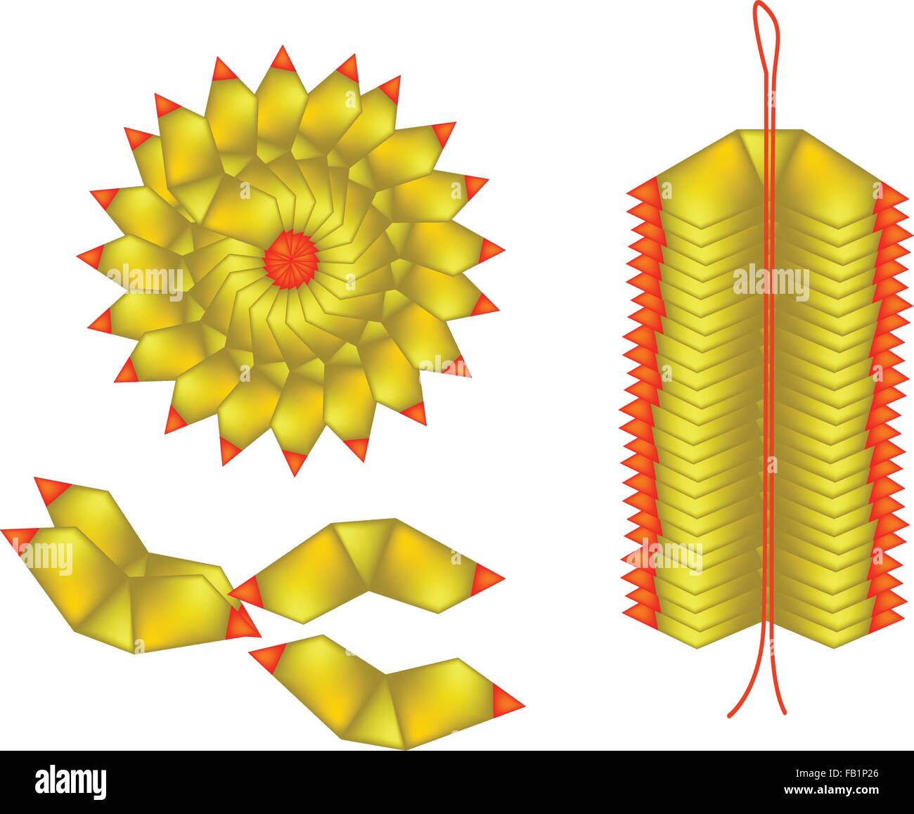 Gold chinese joss paper Stock Vector Images - Alamy