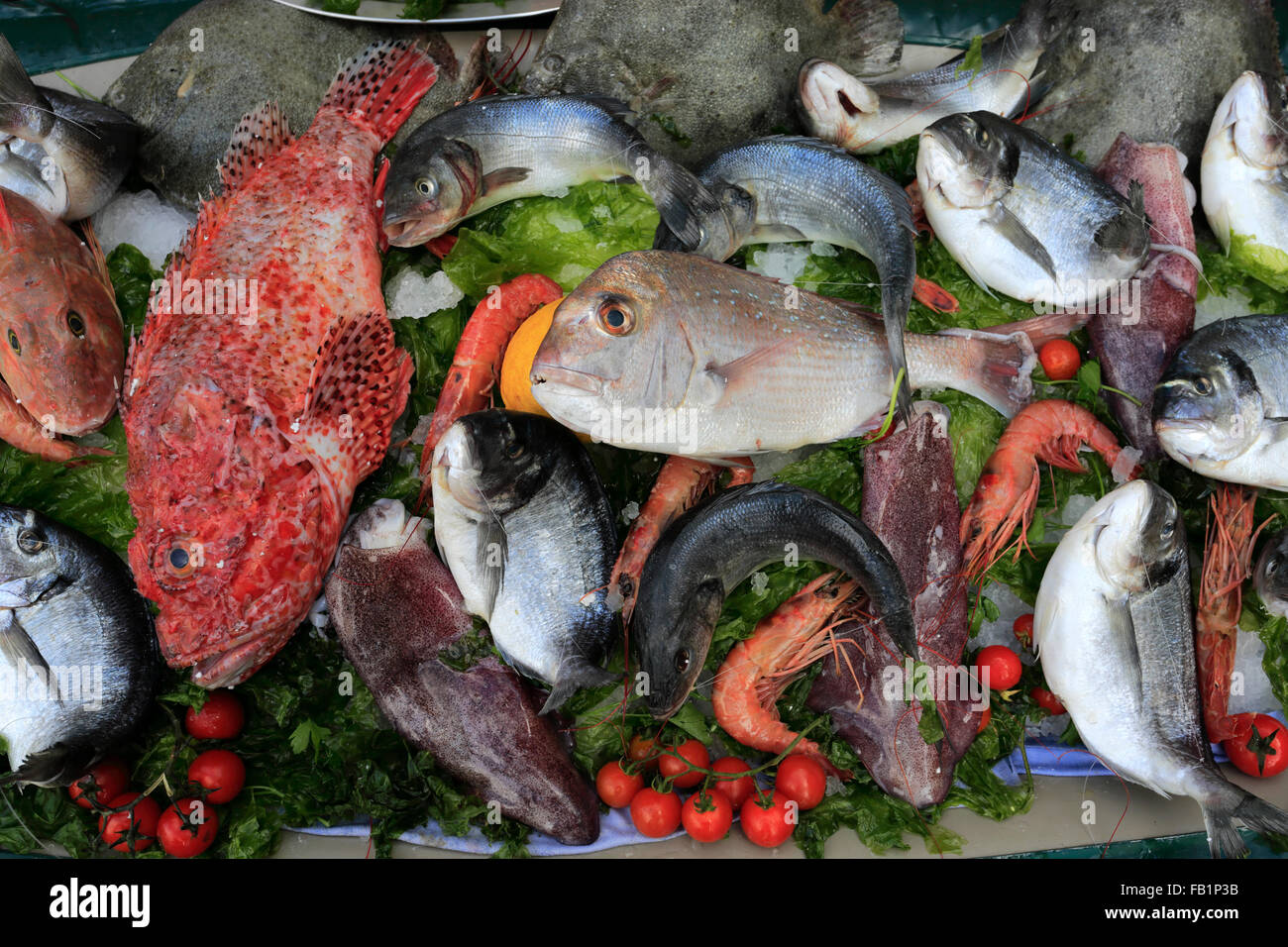 Fishing stall historic fish market hi-res stock photography and images ...