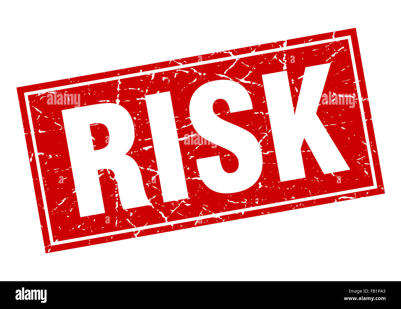 Risk square grunge stamp hi-res stock photography and images - Alamy