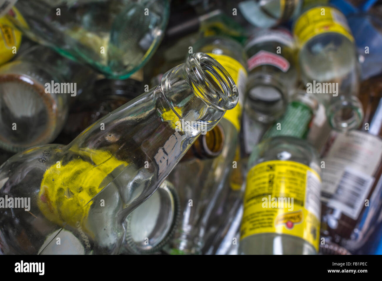 Empty Alcohol Bottles House High Resolution Stock Photography and ...