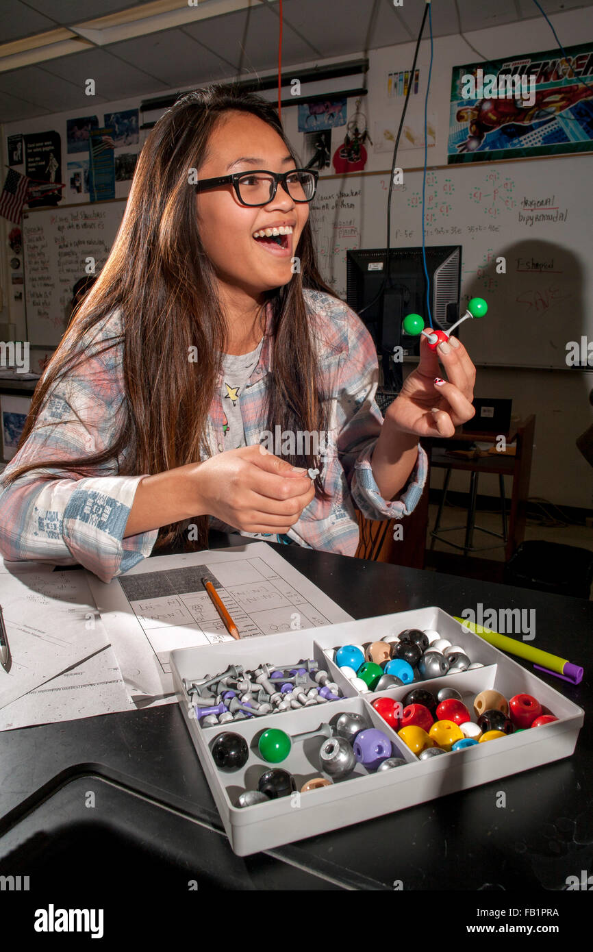 Using plastic molecular component models to illustrate molecular ...