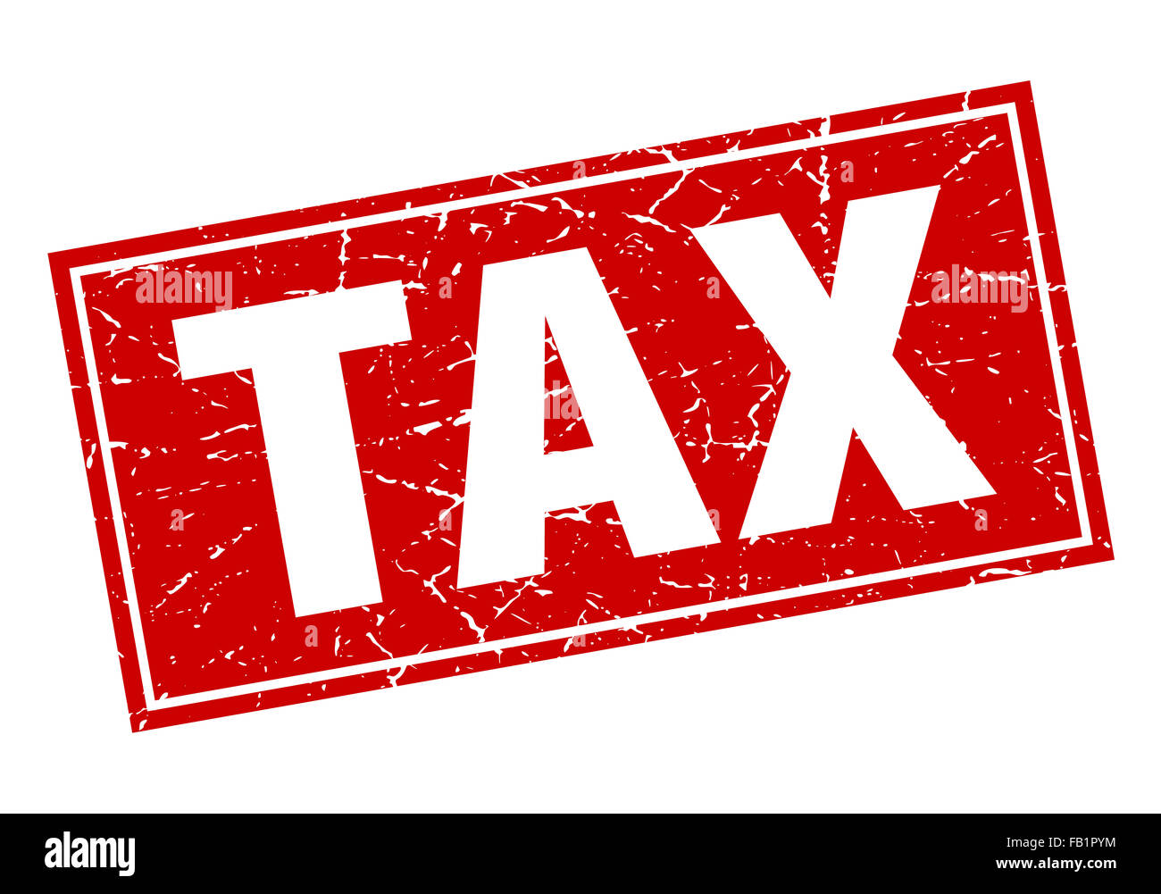 Tax stamp label square hi-res stock photography and images - Alamy