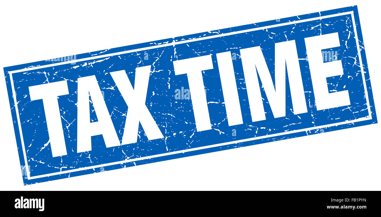 Tax time stamp label hi-res stock photography and images - Alamy