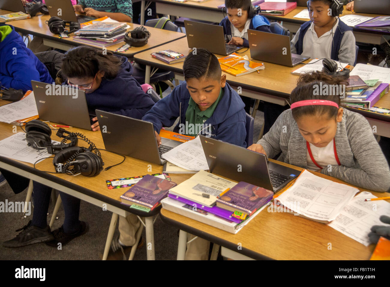 Chromebook Classroom High Resolution Stock Photography and Images - Alamy
