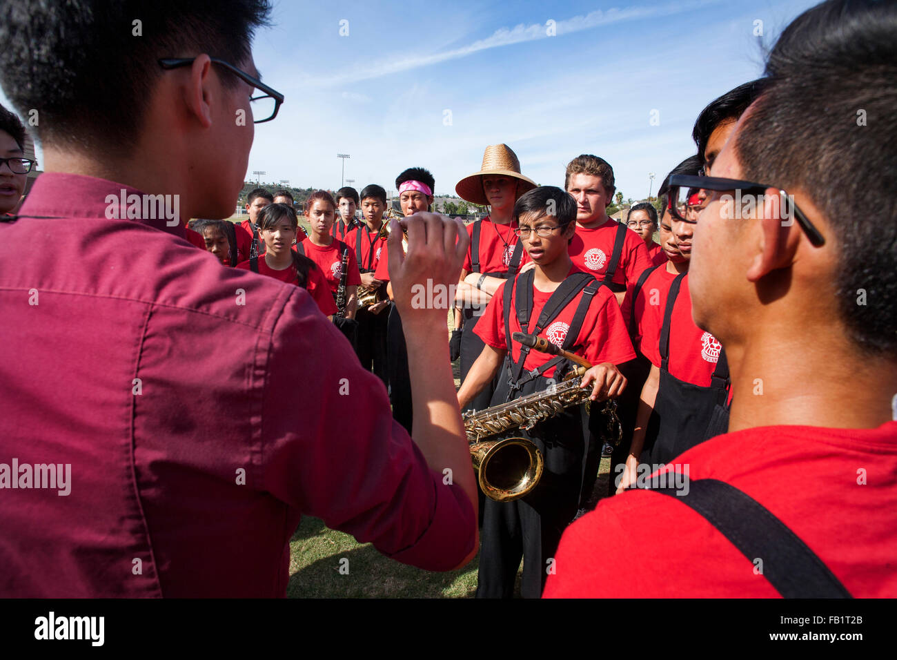 Band director hi-res stock photography and images - Alamy