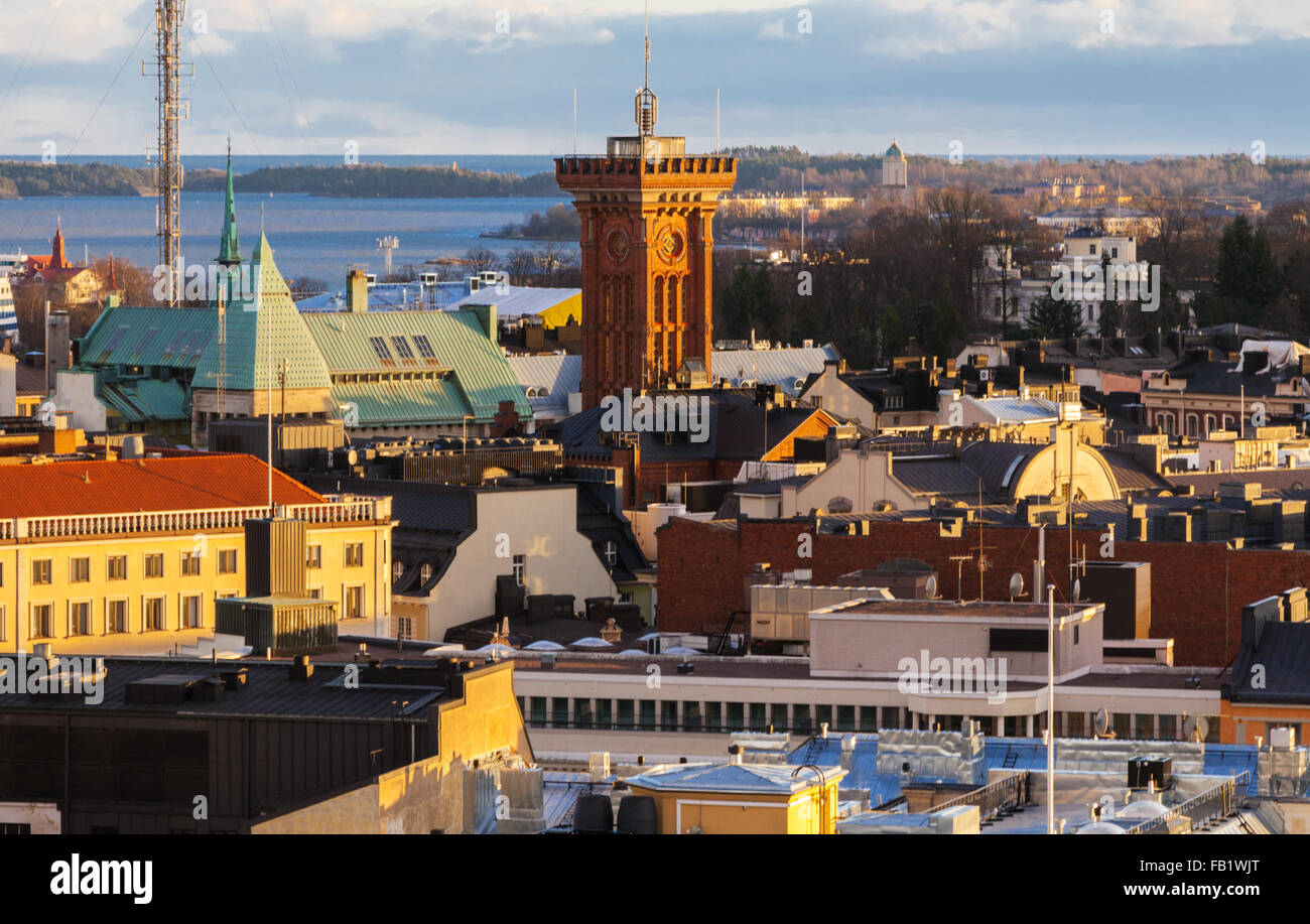 Aerial view of Helsinki, capital of Finland Stock Photo - Alamy