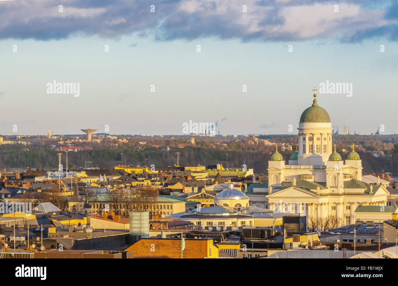 Aerial view of Helsinki, capital of Finland Stock Photo - Alamy